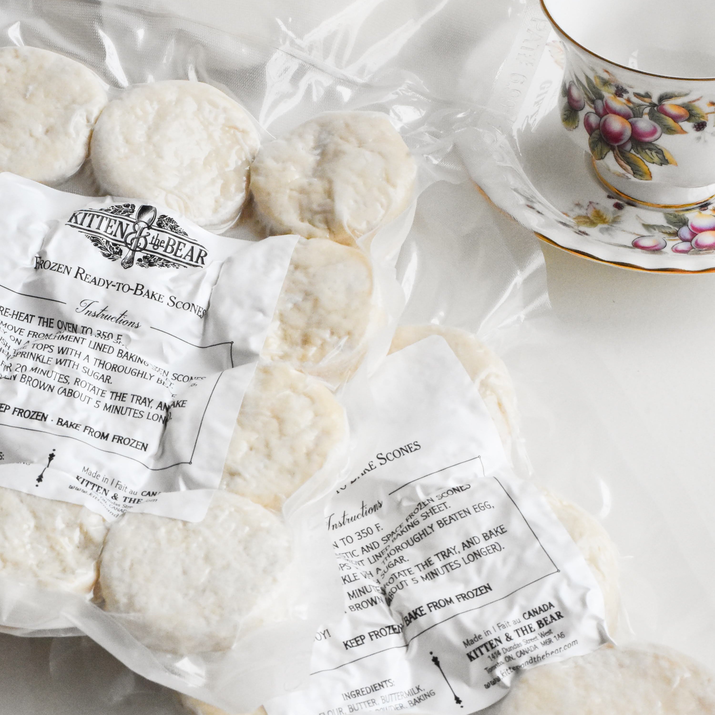 Frozen Ready-to-Bake Mini Scones – Kitten and the Bear