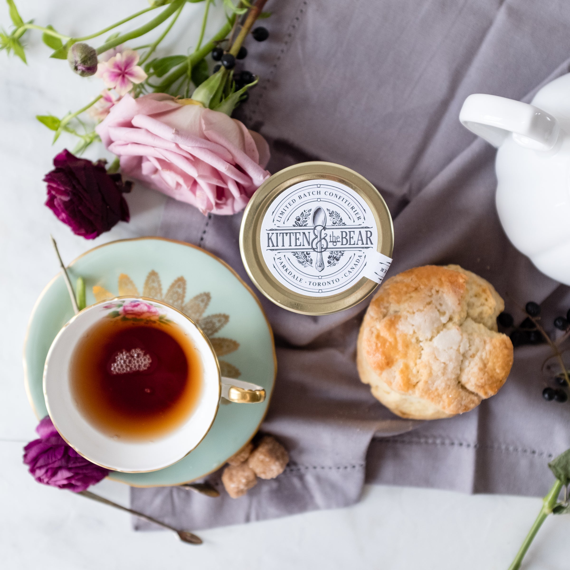 Order Tea & Scone Boxes– Kitten and the Bear